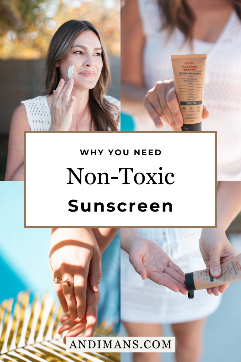 Why Non-Toxic Sunscreen Matters