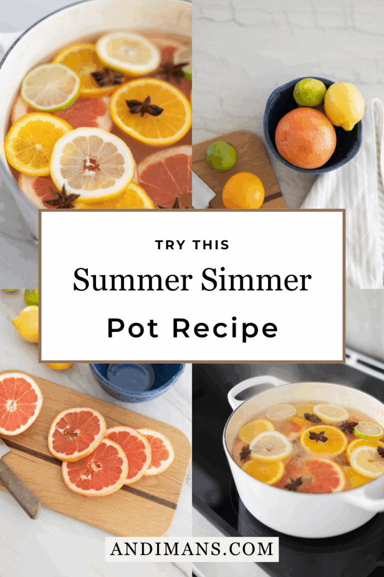 Summer Simmer Pot Recipe: Citrus + Vanilla